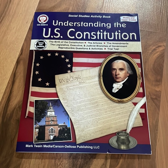 Toys | Understanding The Us Constitution Workbook | Poshmark